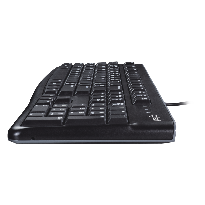 logitech k120 clavier usb azerty français noir - claviers