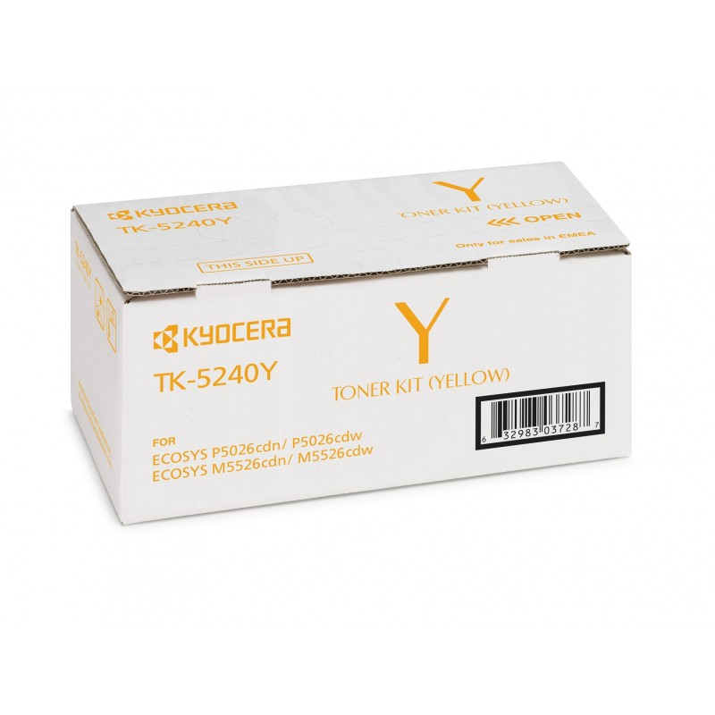Kyocera cartouche de toner TK-5240 jaune 1T02R7ANL0 3k Ecosys M5526 P5026