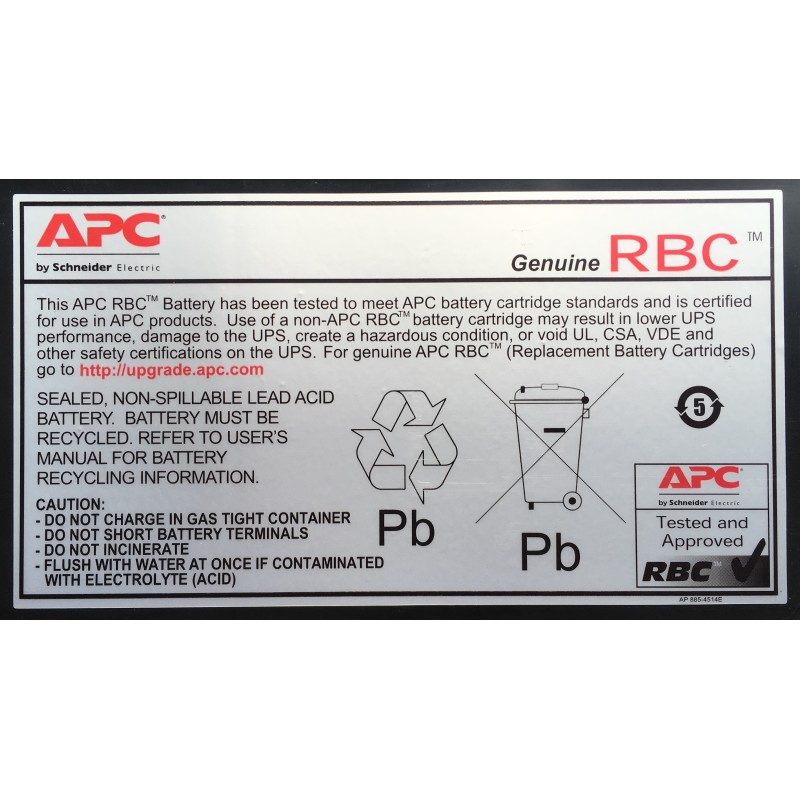 apc rbc31 batterie de l onduleur sealed lead acid vrla - batteries de ...