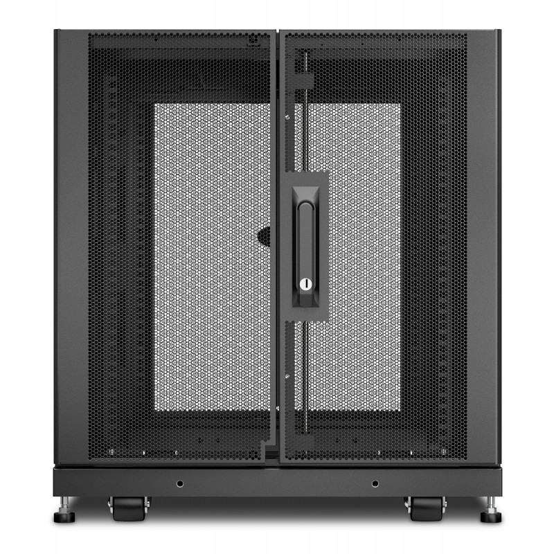apc netshelter sx 12u rack autonome noir - armoires et racks