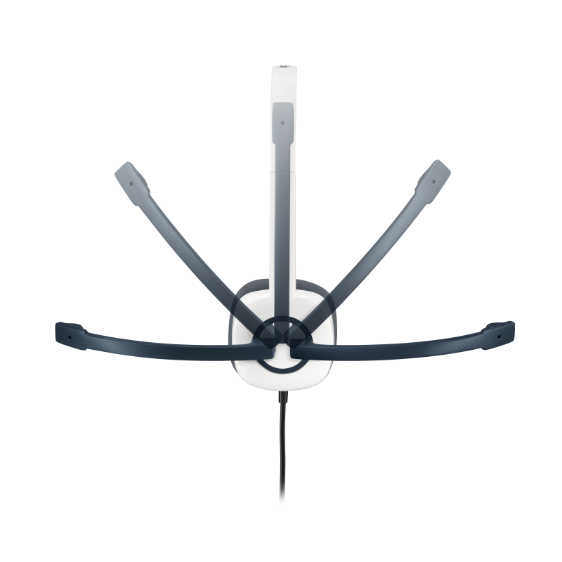 logitech h150 casque arceau blanc - casques et enceintes