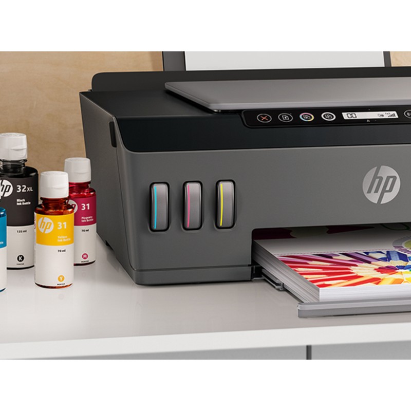 hp smart tank plus 555 a jet d encre thermique 4800 x 1200 dpi 11 ppm ...