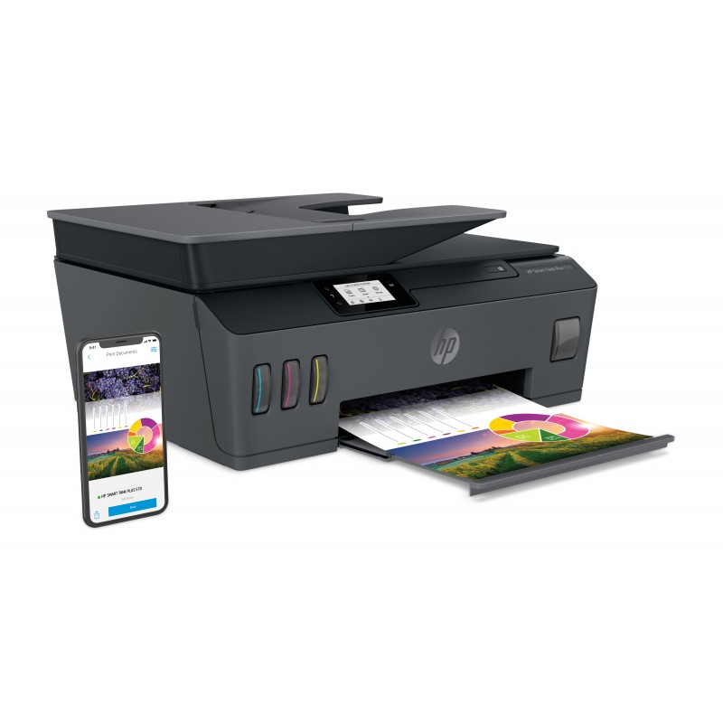 hp smart tank plus 570 a jet d encre thermique 4800 x 1200 dpi 11 ppm ...