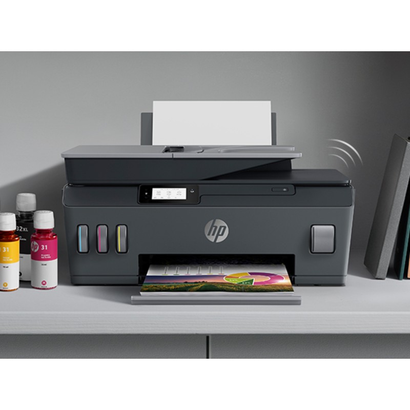 hp smart tank plus 570 a jet d encre thermique 4800 x 1200 dpi 11 ppm ...
