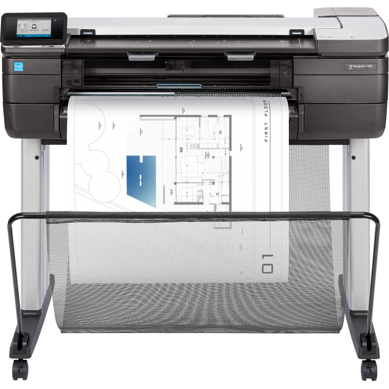 hp designjet t830 24-zoll-multifunktionsdrucker imprimante grand format ...