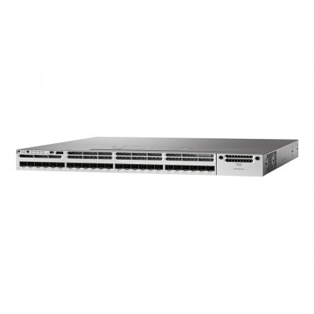 CISCO Catalyst 3850 24 Port 10G Fiber Switch IP Services