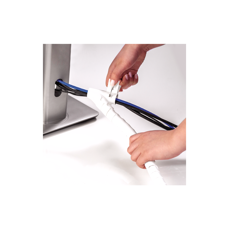 FELLOWES cablezip guide cable - blanc