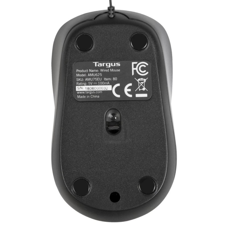 targus compact blue trace mouse - souris