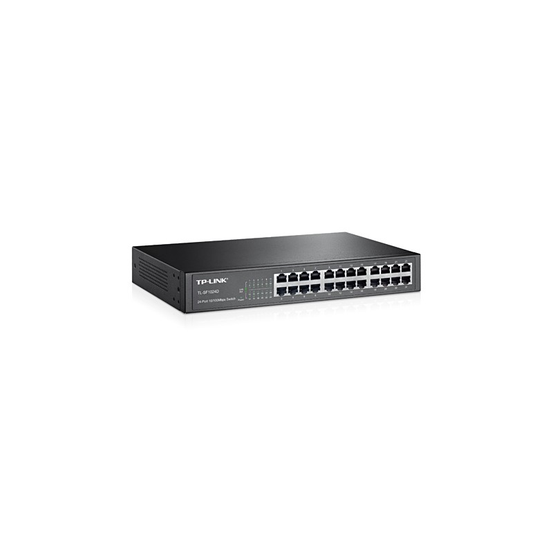 tp-link tl-sf1024d fast ethernet 10 100 noir - switchs et hubs