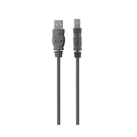 belkin usb 2.0 a - usb 2.0 b, 1.8m câble usb 1,8 m usb a usb b gris ...