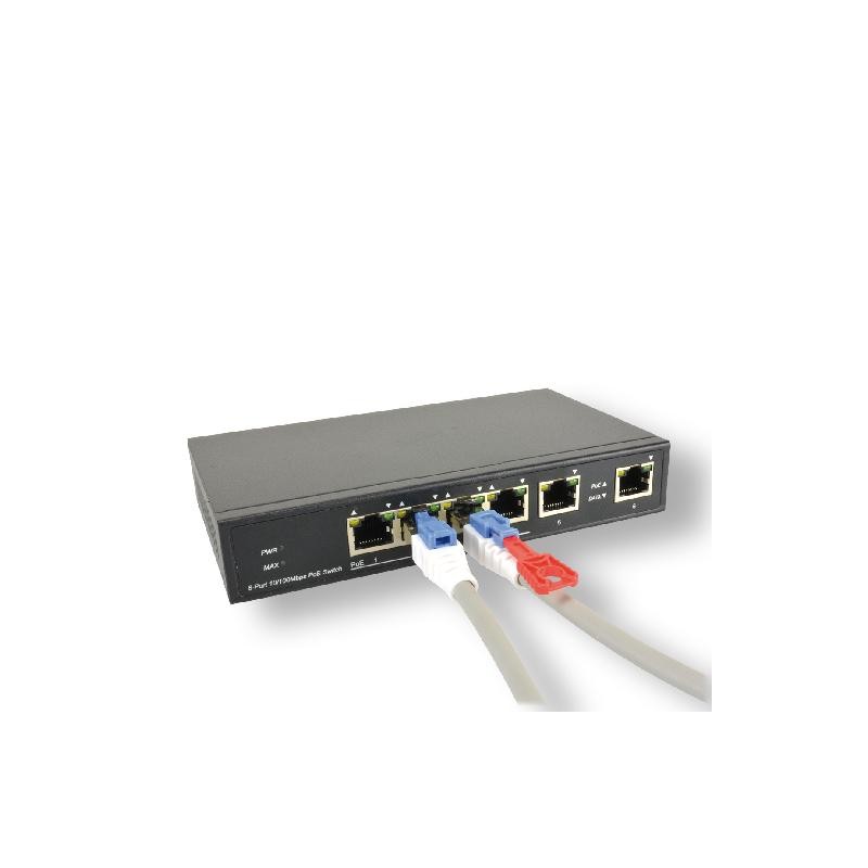 mcl fcc6abmshfv-2m câble de reseau gris cat6a s ftp s-stp - câbles reseaux
