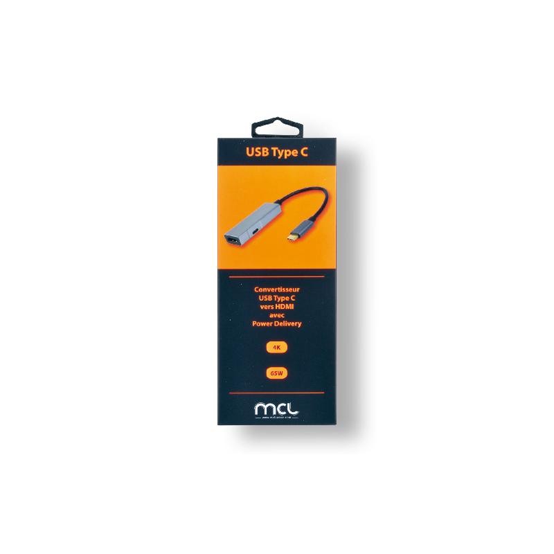 mcl usb3c-hu adaptateur graphique usb 3840 x 2160 pixels noir, gris ...