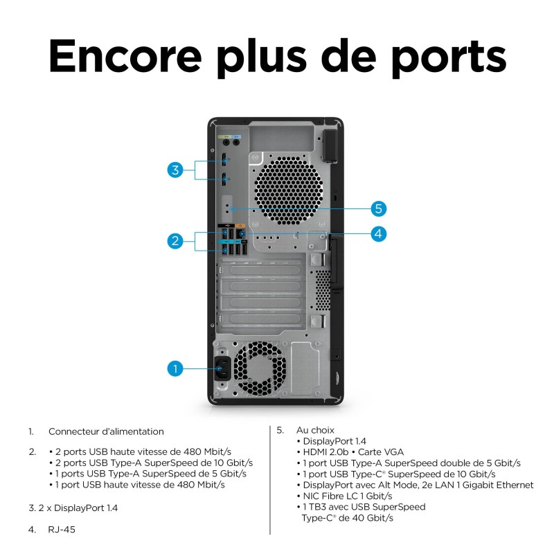 hp z2 tower g9 i9-12900 intel® core™ i9 32 go ddr5-sdram 1000 go ssd ...