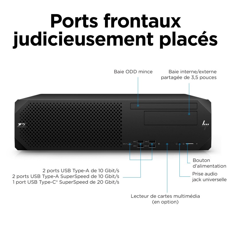 hp z2 sff g9 i7-12700 intel® core™ i7 16 go ddr5-sdram 512 go ssd ...
