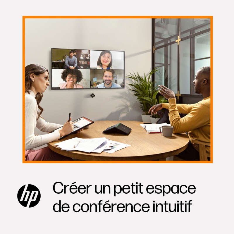 hp presence small space solution plus ai camera with zoom rooms systeme ...